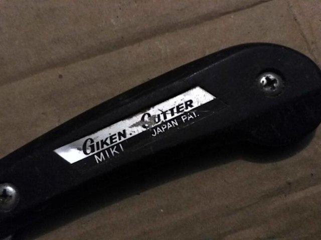 Vintage - Miki Giken Plastic / Laminex Cutter - Tool - Hand Tools in ...