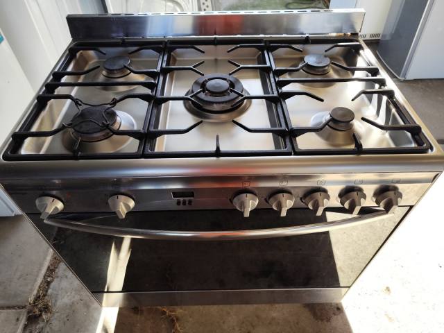 stainless steel Omega gas stove oven ( Delivery available) - Cooktops ...