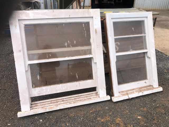 Old original wooden windows - Building Materials in Kindred TAS ...
