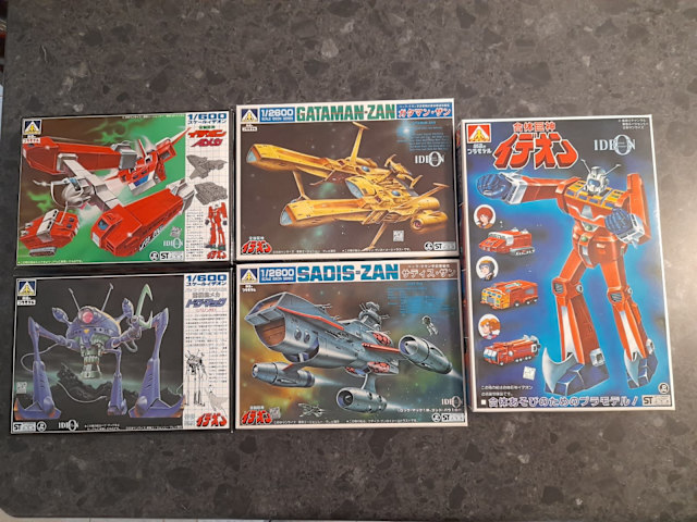 Aoshima Japanese Anime IDEON model kits | Collectables | Gumtree ...