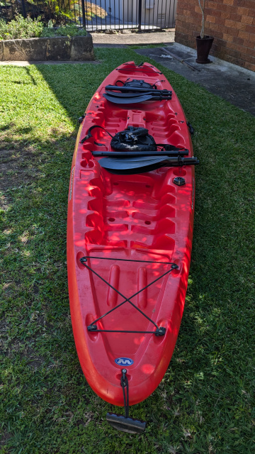 2 person kayak - with fishing rod holder | Kayaks & Paddle | Gumtree ...