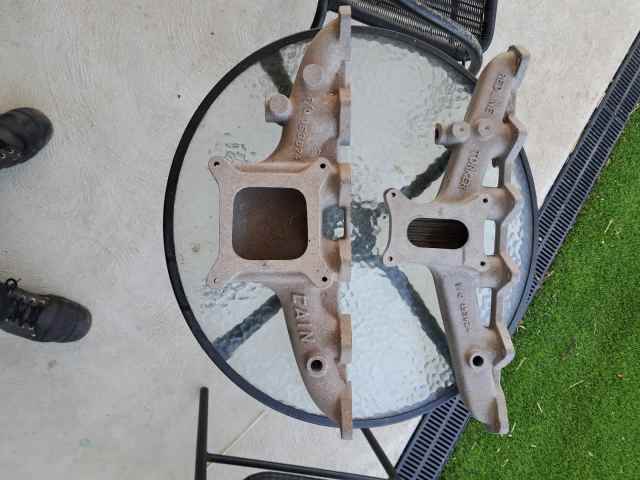 redline/Cain intake manifold suit 250 crossflow cast iron head | Engine ...