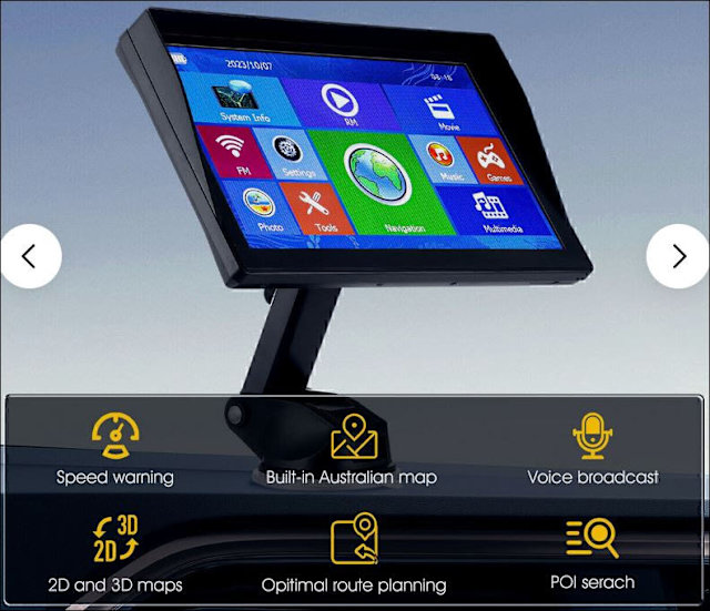 Large display screen GPS | Audio, GPS & Car Alarms | Gumtree Australia ...
