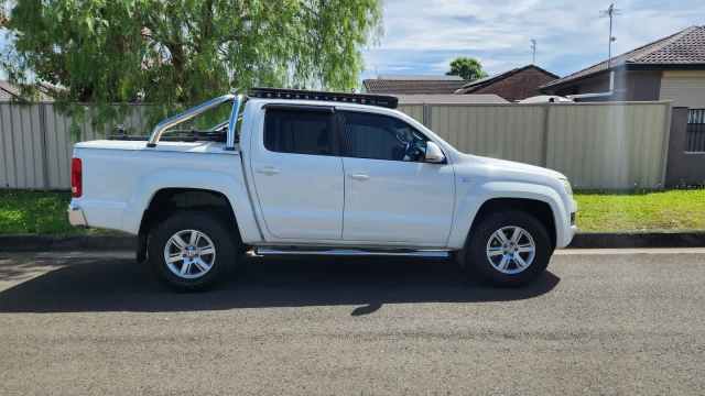 2013 VOLKSWAGEN AMAROK TDI400 HIGHLINE (4x4) 6 SP MANUAL DUAL CAB UTIL ...