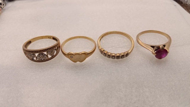 Gold Rings - Women's Jewellery in Orrvale VIC | Gumtree Australia