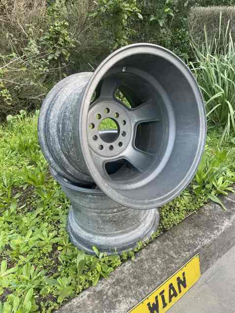 Halibrands magnesium rear champ wheels Hotrod ford chev drag | Wheels ...