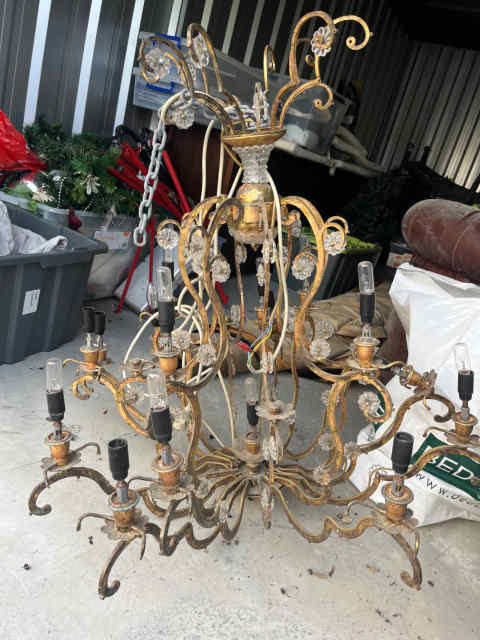 Large Crystal Chandelier - Ceiling Lights in Wickham NSW | Gumtree Australia