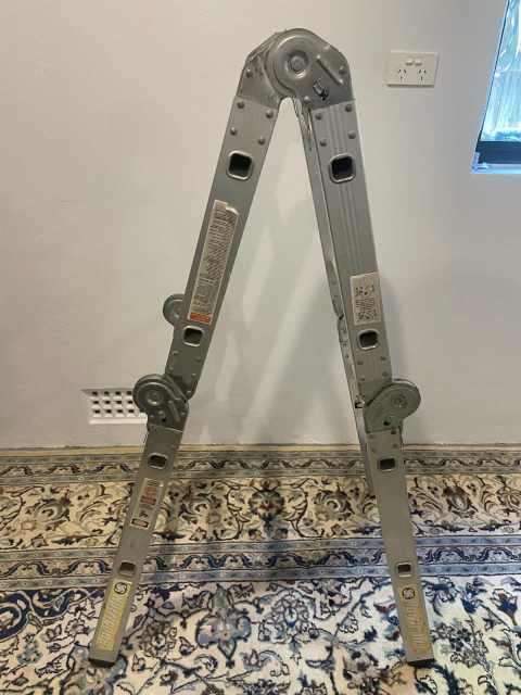 Hurricane 2.5m Multifold Ladder 120kg Industrial - Ladders ...