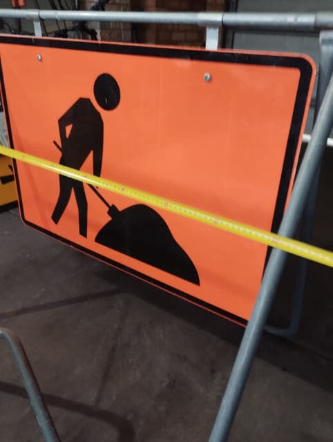 Worker Road Safety signs | Miscellaneous Goods | Gumtree Australia ...