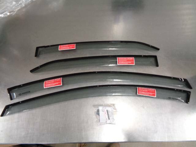 Toyota Corolla Sedan Genuine Slimline Weathershield Set New Part ...