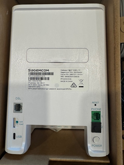 Optus Modem - Free - Modems & Routers in Stirling WA | Gumtree Australia