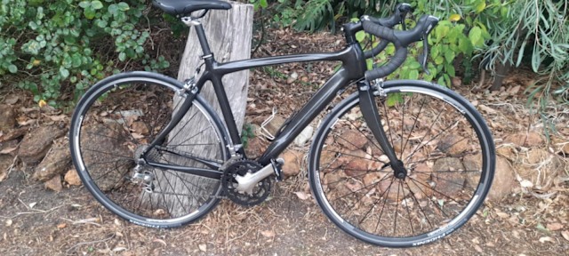 Inexa full carbon racing bike size XSML/ 50cm top tube Shimano 105 ...