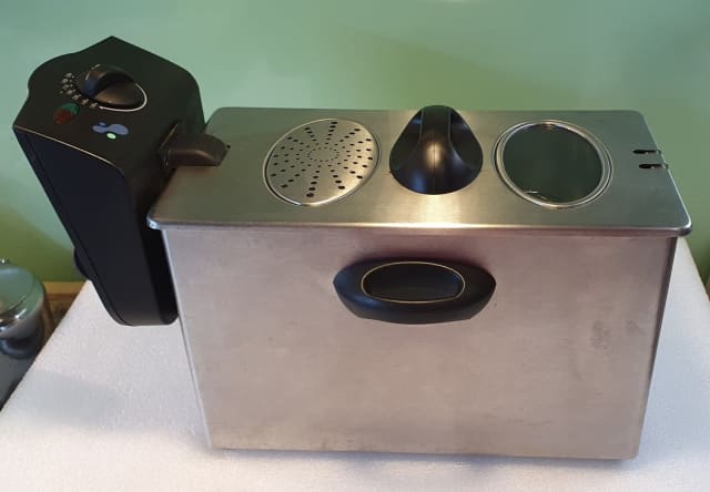 lumina DF-40X 3.5L Deep Fryer - Stainless Steel Basket 200W | Cooking ...