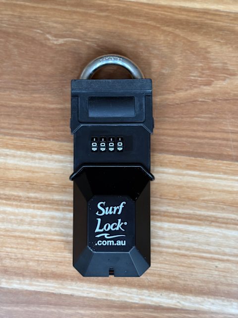Surflock - lock for keys - FREE - can you crack the code??? - Surfing ...