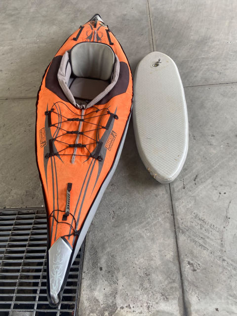 Advanced Frame Inflatable Kayak | Kayaks & Paddle | Gumtree Australia ...