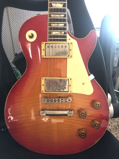 Burny Rlg 60 Les Paul replica guitar, made in Japan - Guitars & Amps in ...