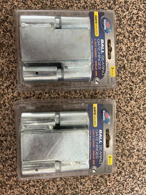 Zenith Left Hand Ball Bearing Gate Hinge - 2 Pack - Building Materials ...