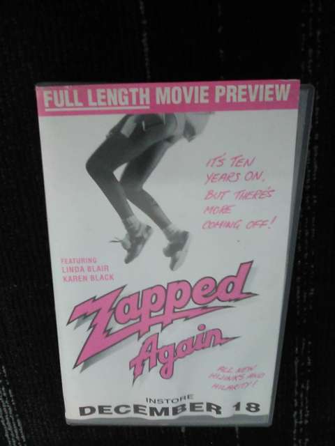 ZAPPED AGAIN/HI HONEY IM DEAD VHS PAL PREVIEW BIG BOX VIDEO TAPE - CDs & DVDs in Bowen Hills QLD ...