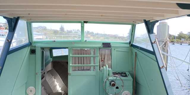 26ft Timber Hull Cruiser | Motorboats & Powerboats | Gumtree Australia ...