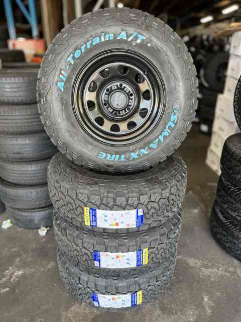 🚗 HOT DEAL! 4x Brand New All-Terrain Tyres with King D-Hole Rims 🔥 ...
