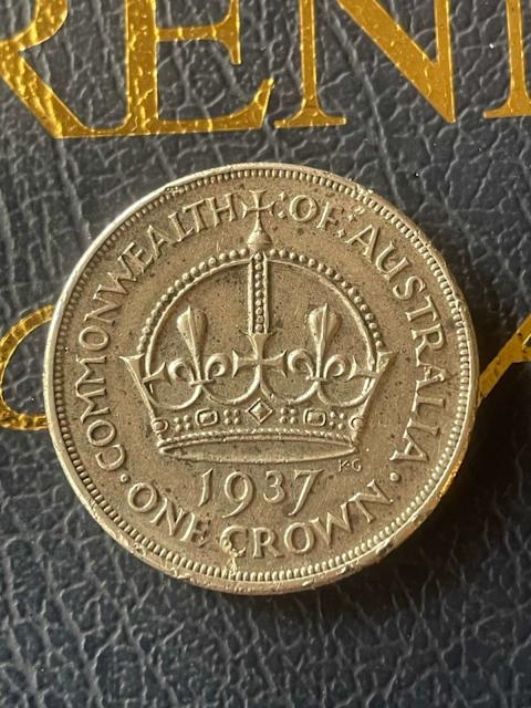 Silver 1937 Australian crown coin - Collectables in Edwardstown SA ...