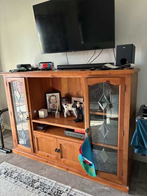 TV cabinet - Entertainment & TV Units in Doubleview WA | Gumtree Australia