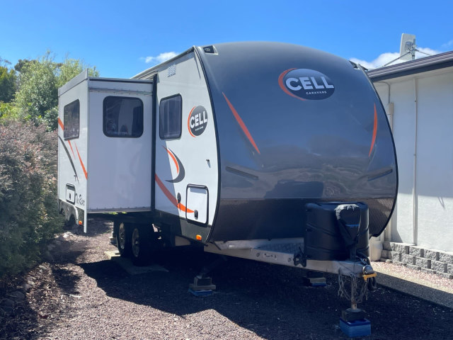 Cell River tandem caravan | Caravans | Gumtree Australia Clarence Area ...