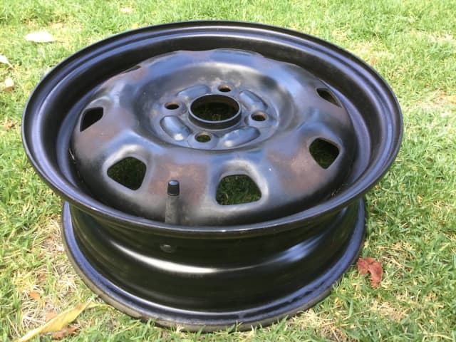Hyundai steel rim 14 x 5, 4 stud on 100mm pcd | Wheels, Tyres & Rims ...