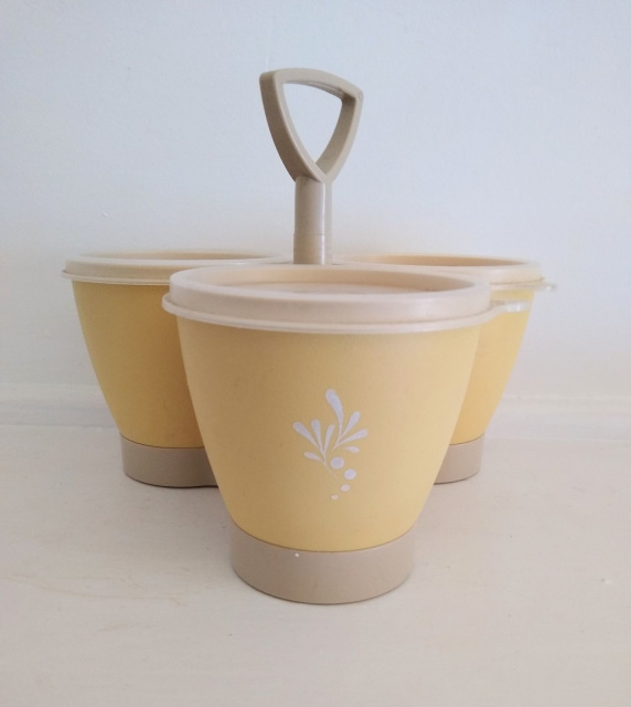 Vintage Tupperware Condiment Trio Caddy Set - Other Kitchen & Dining in ...