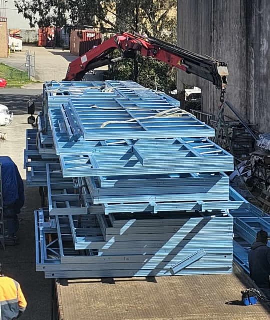 Steel Frame Kit - 60sqm for a granny flat - Building Materials in ...