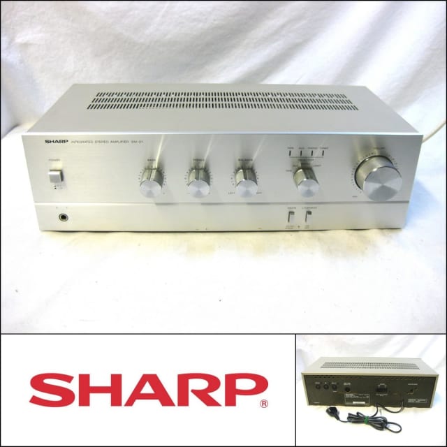 Vintage Sharp SM-21 Integrated Stereo Amplifier (Made in Japan ...