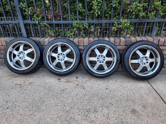 Set of 4x 17 inch BSA Alloy wheels with 85% Tyre Tread | Wheels, Tyres ...