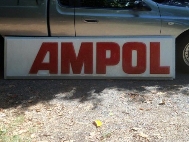 BIG AMPOL PETROL SIGN | Collectables | Gumtree Australia Monash Area ...
