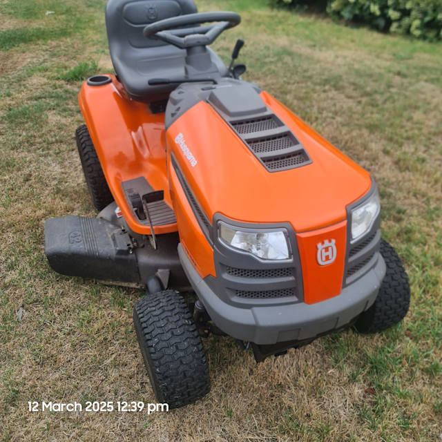 Husqvarna TS142 Ride on Mower - Lawn Mowers in Taralga NSW | Gumtree ...