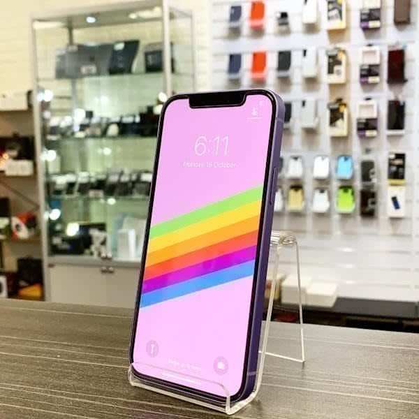 iPhone 12 128G Purple Good Condition Tax invoice Warranty - iPhone in ...