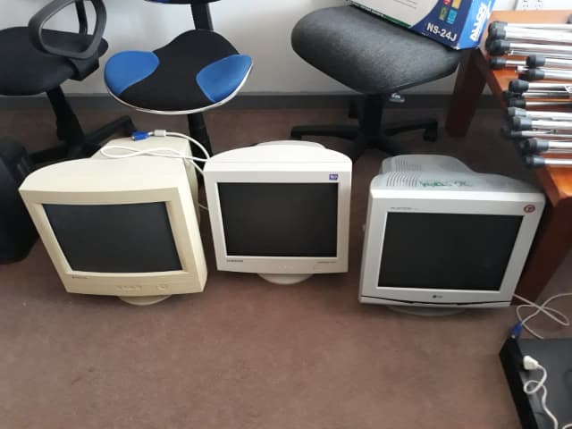 Various Computer Monitors - PC - CRT Type - From $150. to $300. Each ...