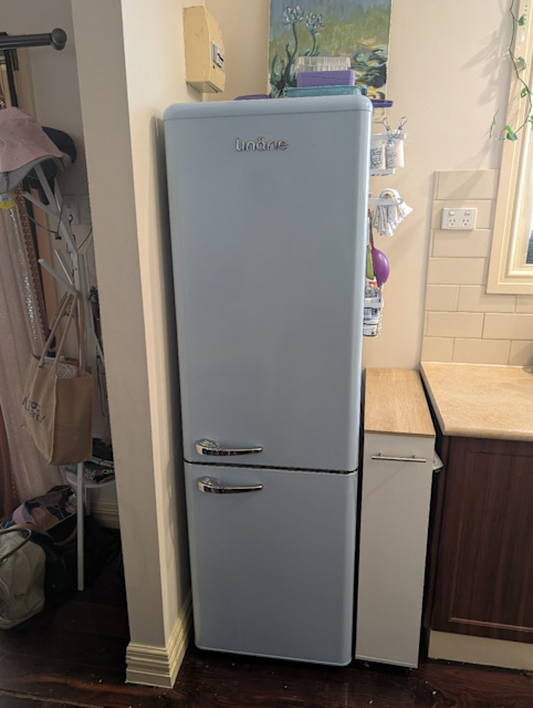 242L Blue Retro Compact Fridge Linarie - Fridges & Freezers in ...