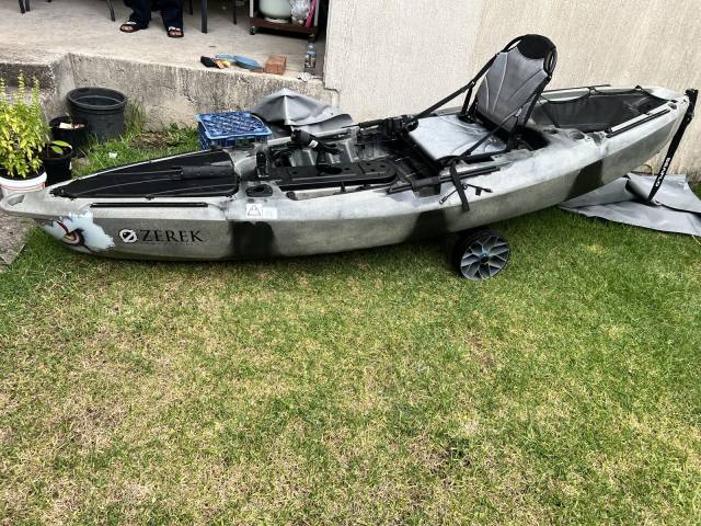 Zerek 3.2m sit on top fishing kayak | Kayaks & Paddle | Gumtree ...