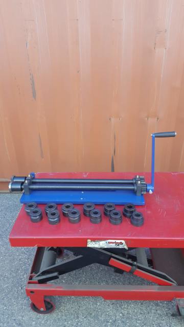 457mm-18 x 1.2mm Sheet Metal Shear Form Fabrication Bead Roller Kit ...