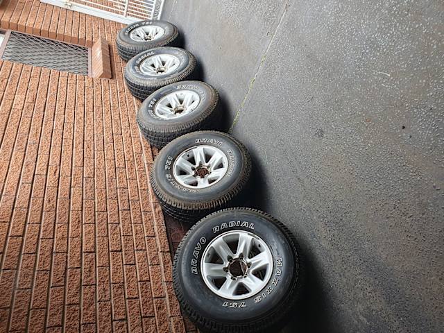 Nissan patrol gu factory wheels | Wheels, Tyres & Rims | Gumtree ...