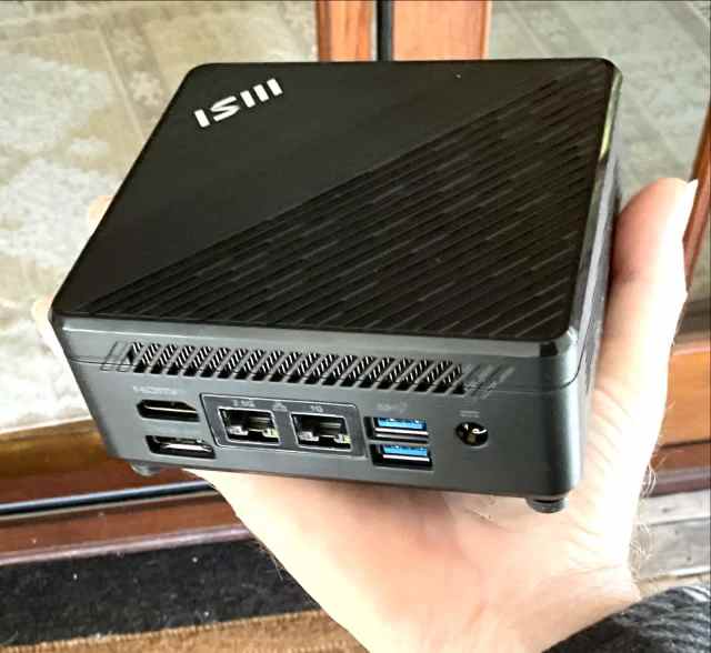 Powerful mini computer MSI Cubi 5 with i7 processor - Desktops in ...