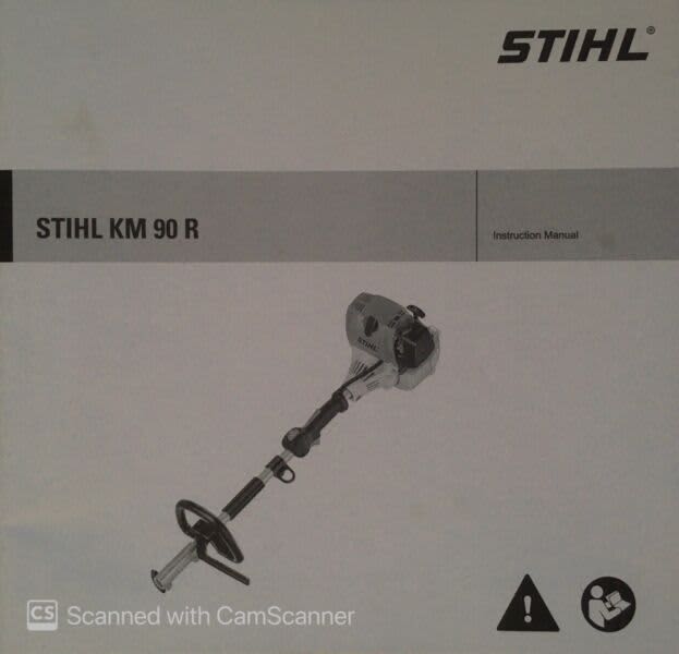 STIHL KM 90R KOMBI POWERHEAD MULTI TOOL INSTRUCTION OWNERS USER MANUAL ...
