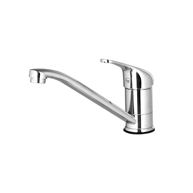 Kitchen Mixer Tap Mixer Long Spout Sink Faucet Basin Laundry Chrome ...