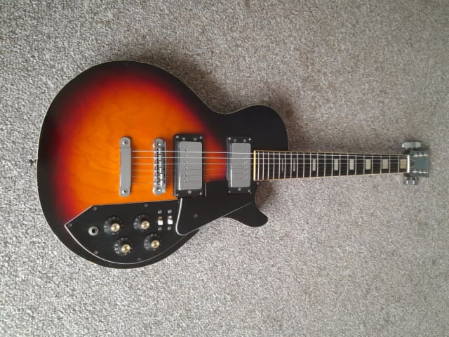 Vision Vintage Les Paul 1969-71 Made in Japan Brown Burst VG Condition ...