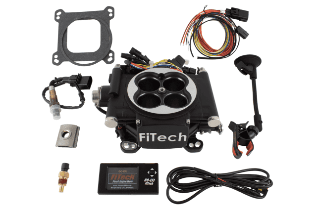 FiTech Go EFI 4 600HP Self-Tuning Fuel Injection System 30002 Black ...