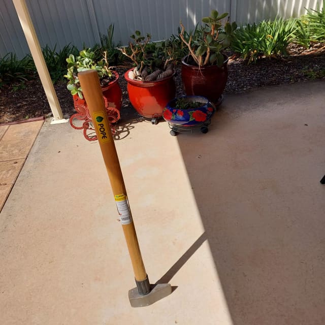 Work Tools - Post Hole Digger, Sledge Hammer and Rammer | Garden Tools ...
