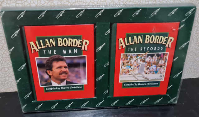 Alan Border The Man The Records Mini Book Set - Collectables in ...