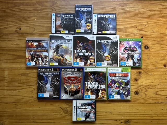 TRANSFORMERS GAMES | VARIOUS PRICES & SYSTEMS XBOX PSP PS2 PS3 Wii DS ...