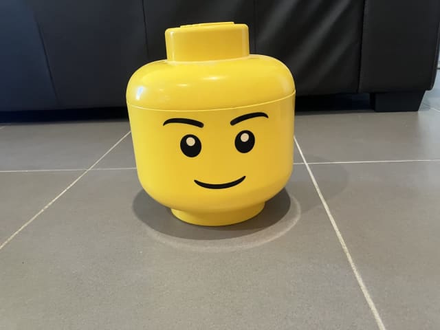 Lego Head Storage Container (4033) - Toys - Indoor in Upper Coomera QLD ...