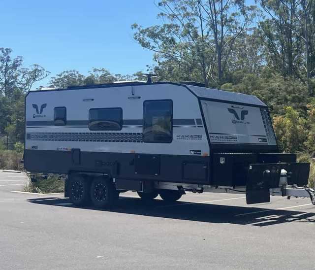 Torus Kakadu double bunk 216 full off road off grid caravan | Caravans ...